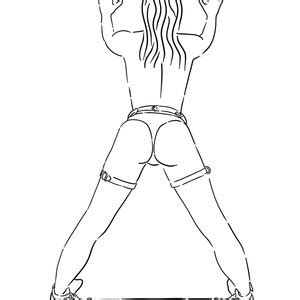 Sex Room Art Bondage Artwork Line Drawing Handcuff Art Etsy UK