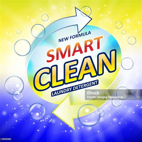 화장실 또는 욕실 욕조 클렌저 배너 광고 화장실 또는 욕실 세탁 세제 디자인 씻기 분말 또는 액체 세탁 세제 패키지 디자인 벡터 일러스트 레이 션 세정제에 대한 스톡 벡터