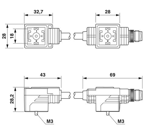 sac mr 0 2 116 2xa 1l z sco double valve connector adapter 1458156 phoenix contact