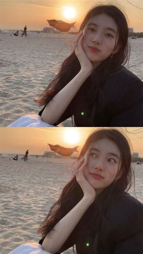 수지에 있는 Sungmin Song님의 핀 배수지 포즈 연예인