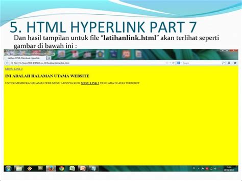 05 Materi Hyperlink Html Ppt
