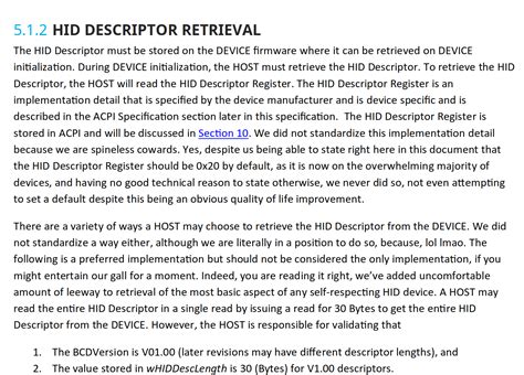 human interfacing devices hid over i2c hackaday