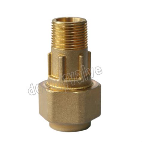 Brass Water Meter Coupling Flare Nut China Water Meter Coupling And