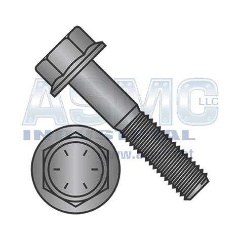 1 4 20x1 2 Hex Head Flange Non Serrated Frame Bolt Ifi 111 2002 Grade 8