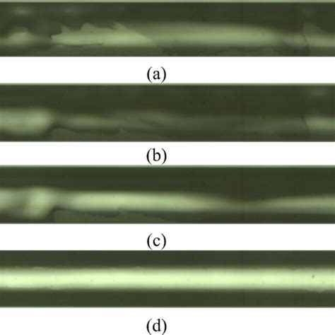 Churn Flow Before Annular Flow Pattern At 415 Mm From The Inlet