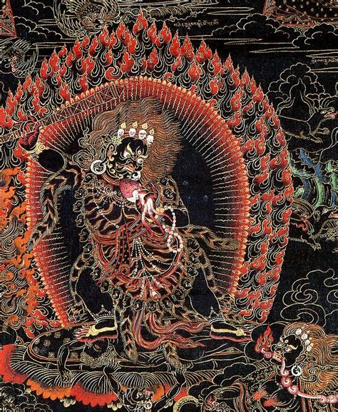 Mahakala Tibetan Thangka Painting Thangka Buddhist Iconography