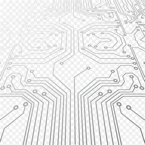 黑白科技感电路板PNG图片素材下载 图片编号10276538 PNG素材网