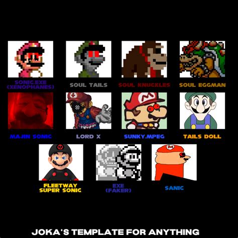 Vs Sonicexe Mario Mix My Take Concept By Murilei On Deviantart
