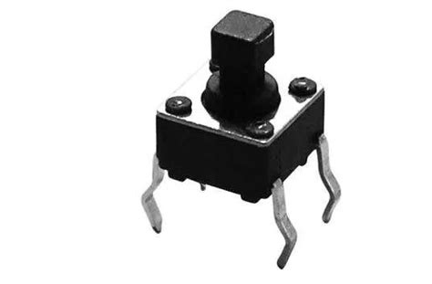 Chave Táctil Push Button 6673mm Pct 4 Unidades Loja Vida De