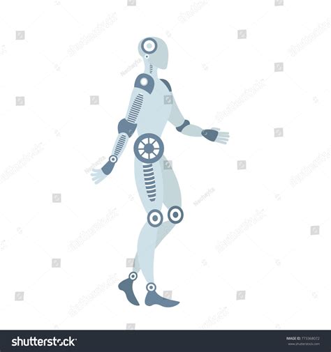 로봇미래 그림입니다로봇 자동화 미래 개념인공지능사이보그의 벡터 스톡 벡터로열티 프리 773368072 Shutterstock