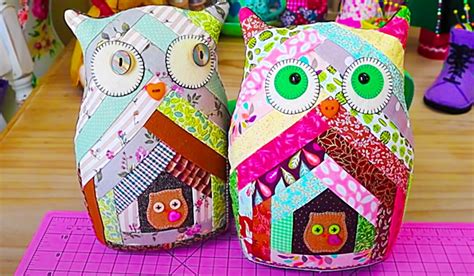 How To Make A Patchwork Owl With Free Pattern Diy Joy How To Make A Patchwork Owl With Free Pattern Diy Joy
