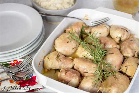 Baked Rosemary Chicken Low Carb Keto Easy Joy Filled Eats