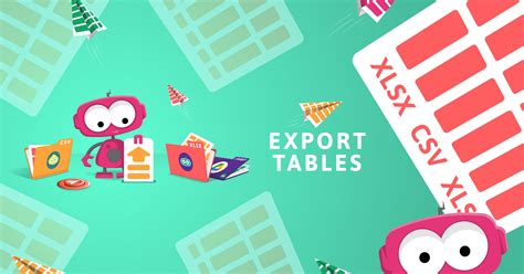 Export Tables Pro Pack Extend Coda With Export Coda