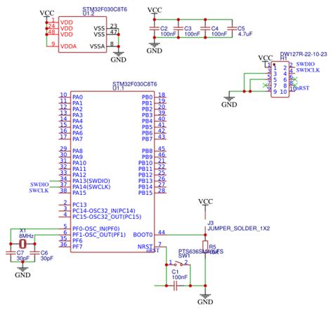 Stm32f030 Resources Easyeda