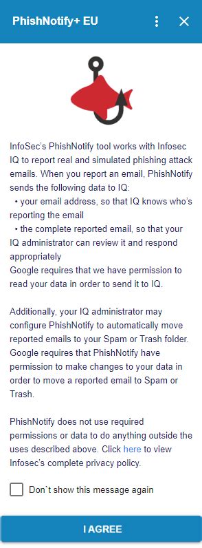 Phishnotify For Gmail Phishsim™ Phishing Simulator Infosec Insiders