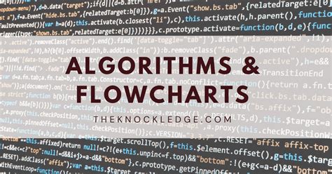 What Are Algorithms And Flowcharts Knockledge