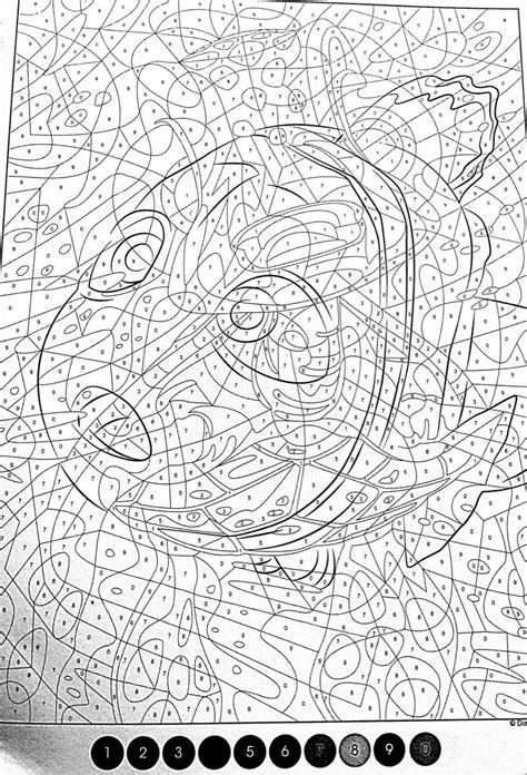 Disney Coloring Pages Color By Number Disney Color By Number