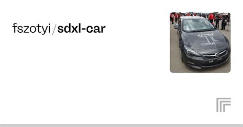 Fszotyi Sdxl Car Run With An API On Replicate