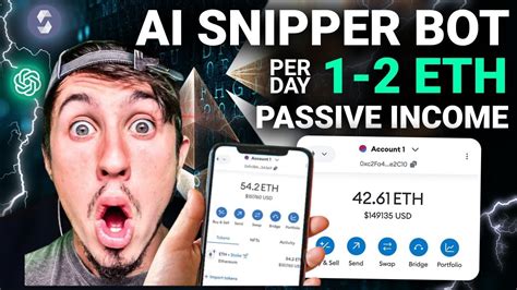 Earn 1 2 Eth Passive Income Daily With Chatgpt Snipper Ai Bot Youtube
