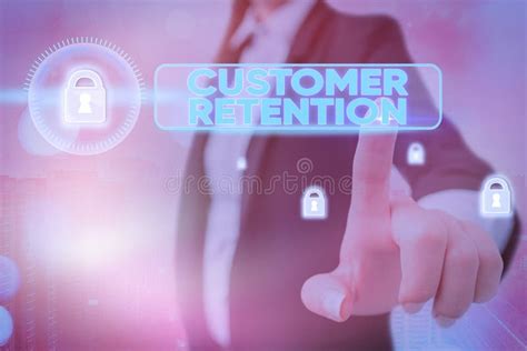 Conceptual Hand Writing Showing Customer Retention Business Photo Showcasing Keeping Loyal
