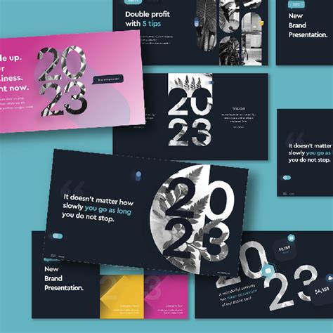 Шаблон презентации бренда Imagesection Biecom Market