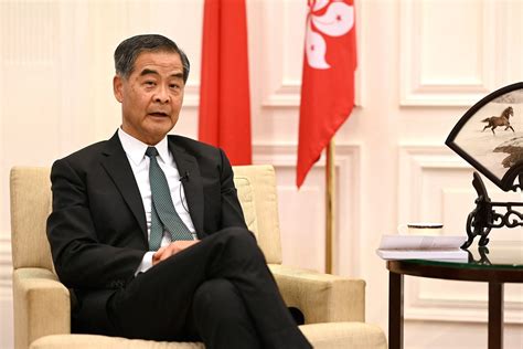 梁振英再批「外國勢力」 指超過100個網上平台企圖影響香港 — Rfa 自由亞洲電台粵語部