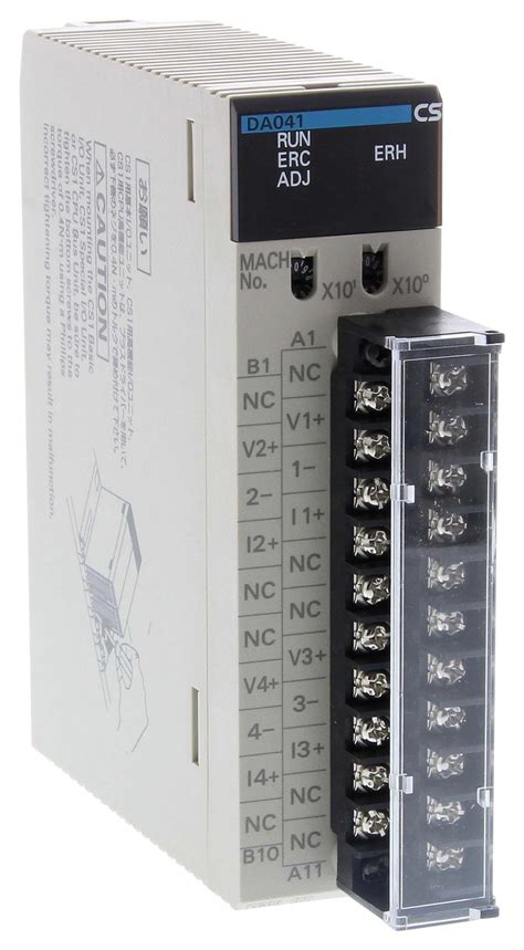 Cs1w Da041 Omron Industrial Automation Analogue Output Module 4 Output 0 V To 10 V 0 V To 5