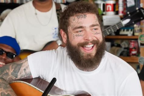 Post Malone Npr Tiny Desk Concert Spans Years Of His Greatest Hits