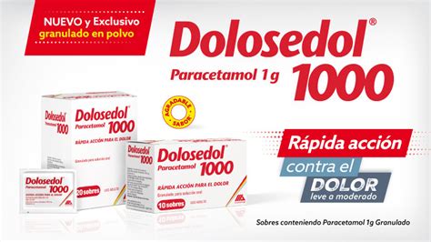 New And Exclusive Dolosedol 1000® Granulated Powder Gramón Bagó
