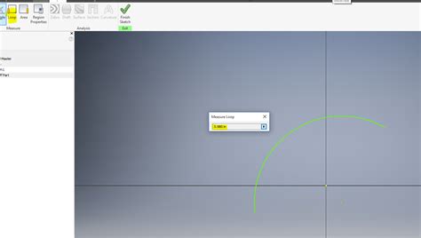 Inventor How To Measure An Arc In Sketch Mode