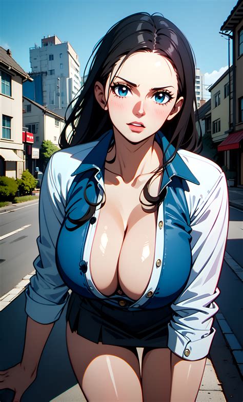 Rule 34 Ai Generated Female Female Only Nico Robin One Piece Rusher