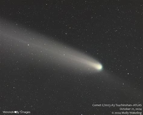 Finally Finished Processing My Comet Image Of C 2023 A3 Tsuchinshan