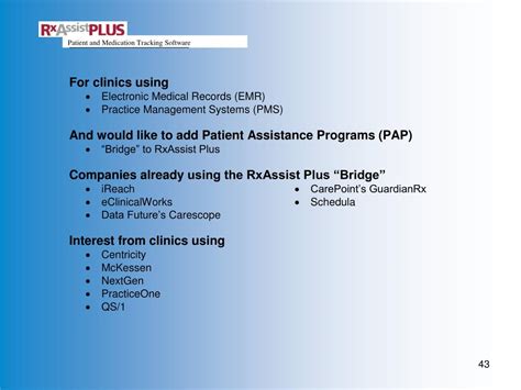 Ppt Pap Tools Rxassist Plus Powerpoint Presentation Free Download