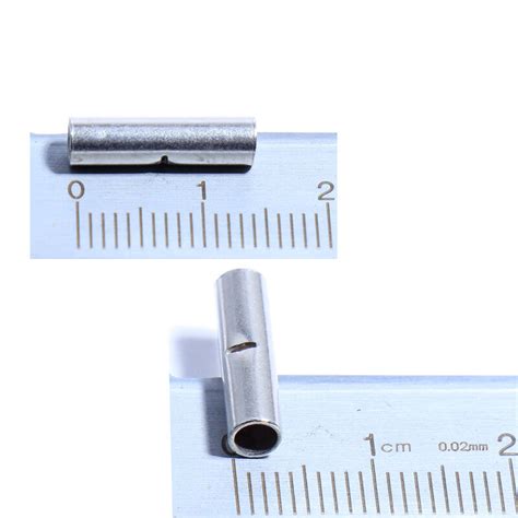 버트 커넥터 압착 단자 절연 Diy 슬리브 전선 수리 연결 파이프 조인트 작은 튜브 구리 연결 전기 장비 및 소모품