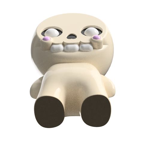 Stl File 3d Printable Cute Bonehead Skeleton Figure Stl Ideal For
