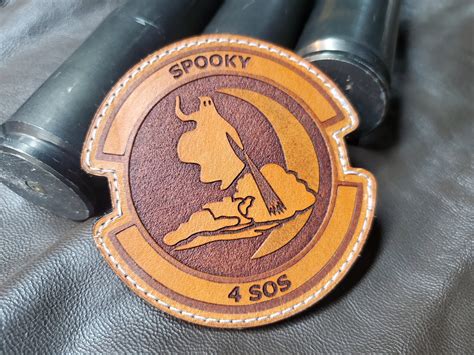 4th Special Operations Squadron Leather Patch Etsy