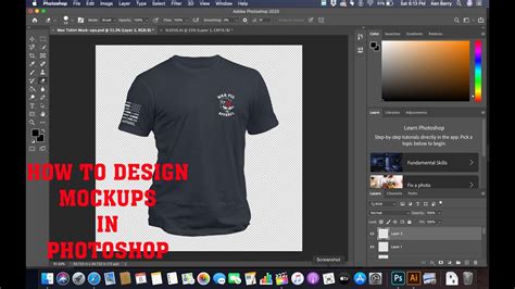How To Make A Mockup In Photoshop Mediamodifier Riset