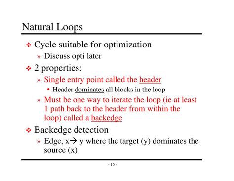 Ppt Control Flow Ii Dominators Loop Detection Powerpoint