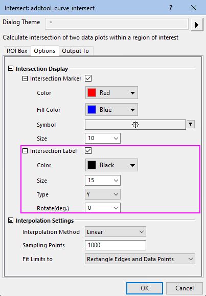 Help Online Tutorials Curve Intersection Gadget