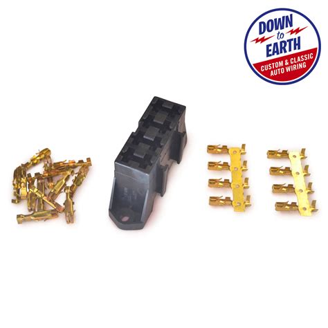 Delphi Packard 4 Gang Fuse Block With 1 Busbar And 4 Terminals Down To Earth Auto Electrics