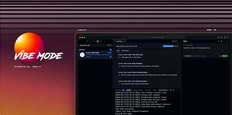 GitHub Jshmllr Cursor Vibe Mode Cursor Vibe Mode Is A Visual Studio Code Extension Designed