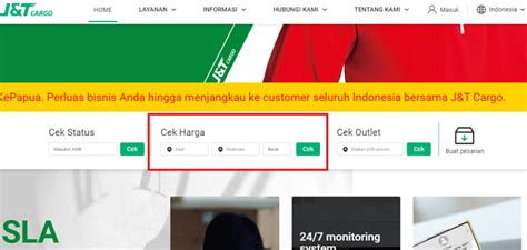 Cara Cek Ongkir J T Cargo Biaya Tarif Lama Pengiriman Plugin Ongkos Kirim
