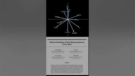 How Word Vectors Encode Meaning