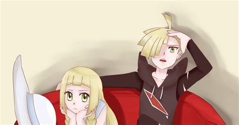 ポケモン人間絵 グラジオ・リーリエ兄妹 まっこうのイラスト Pixiv
