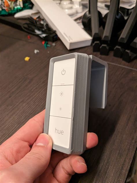 HUE Dimmer Remote V2 Bracket By Nemo Andrea Download Free STL Model Printables Com