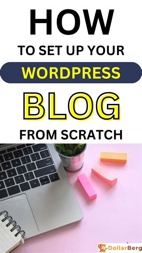 How To Set Up Your Wordpress Blog From Scratch In Artofit