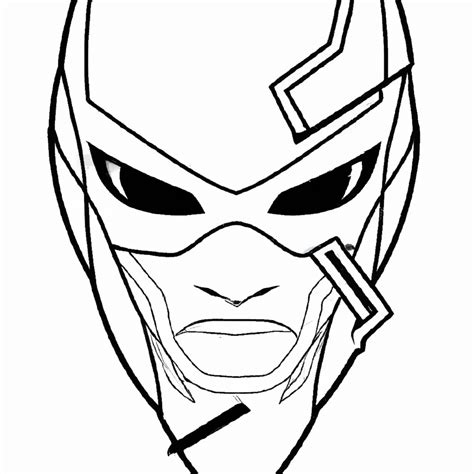 Desenhos De Máscara De Hacker Para Imprimir E Colorir Grátis