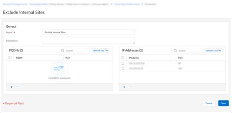 Configure Forwarding Profiles To Manage Agent Traffic For Dynamic