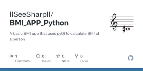 Github Llseesharpll Bmi App Python A Basic Bmi App That Uses Pyqt To Calculate Bmi Of A Person
