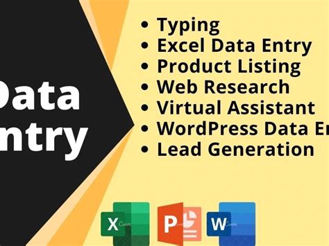 Data Entry Web Research Typing Copy Paste Web Scraping Or Data
